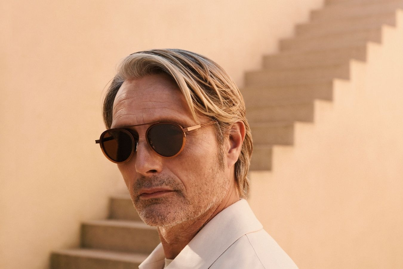 ZEGNA Global Ambassador Mads Mikkelsen Fronts SS24 ZEGNA In Summer Campaign